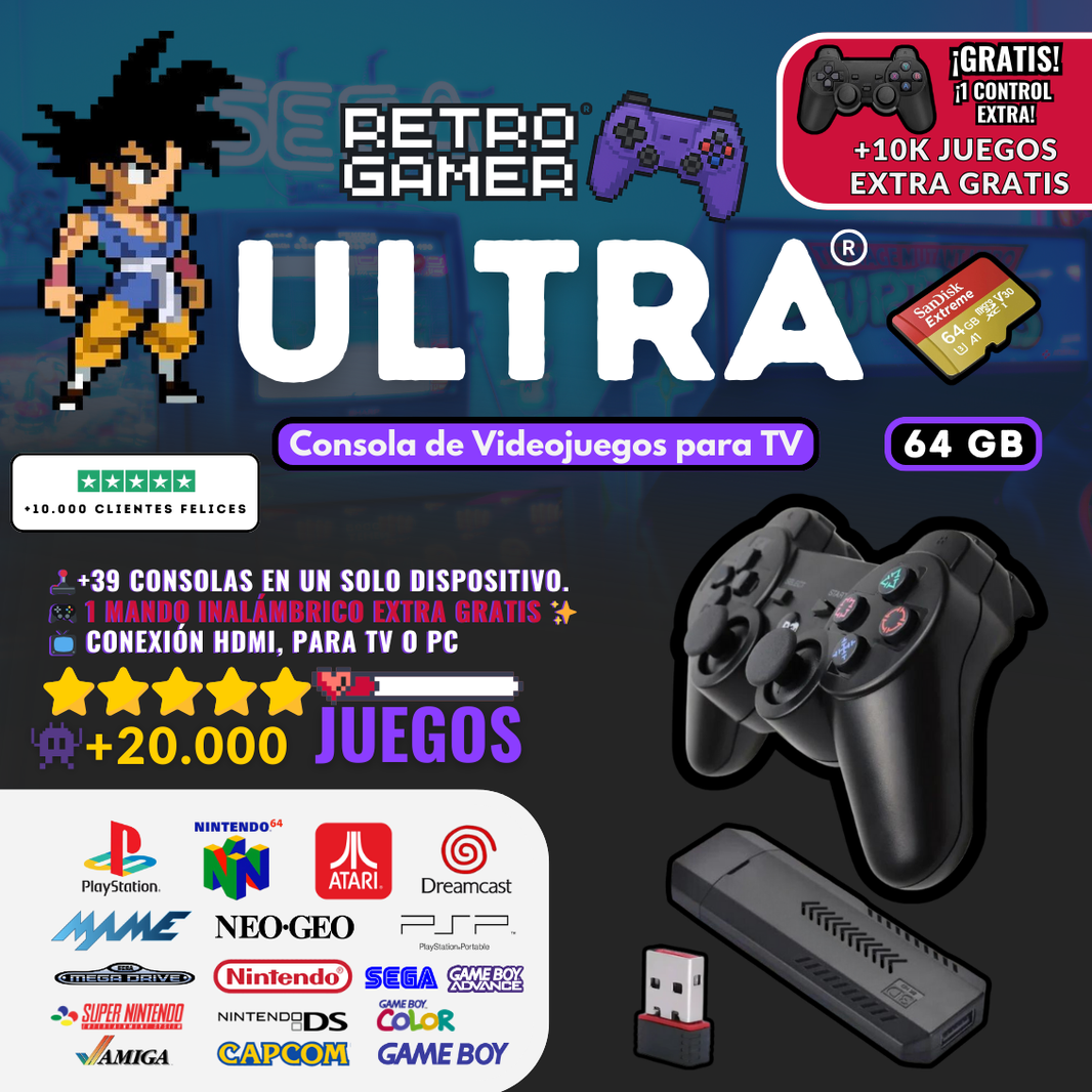 BUY Video Game Consoles | RetroGamer® Mexico - Official Store – RetroGamer™