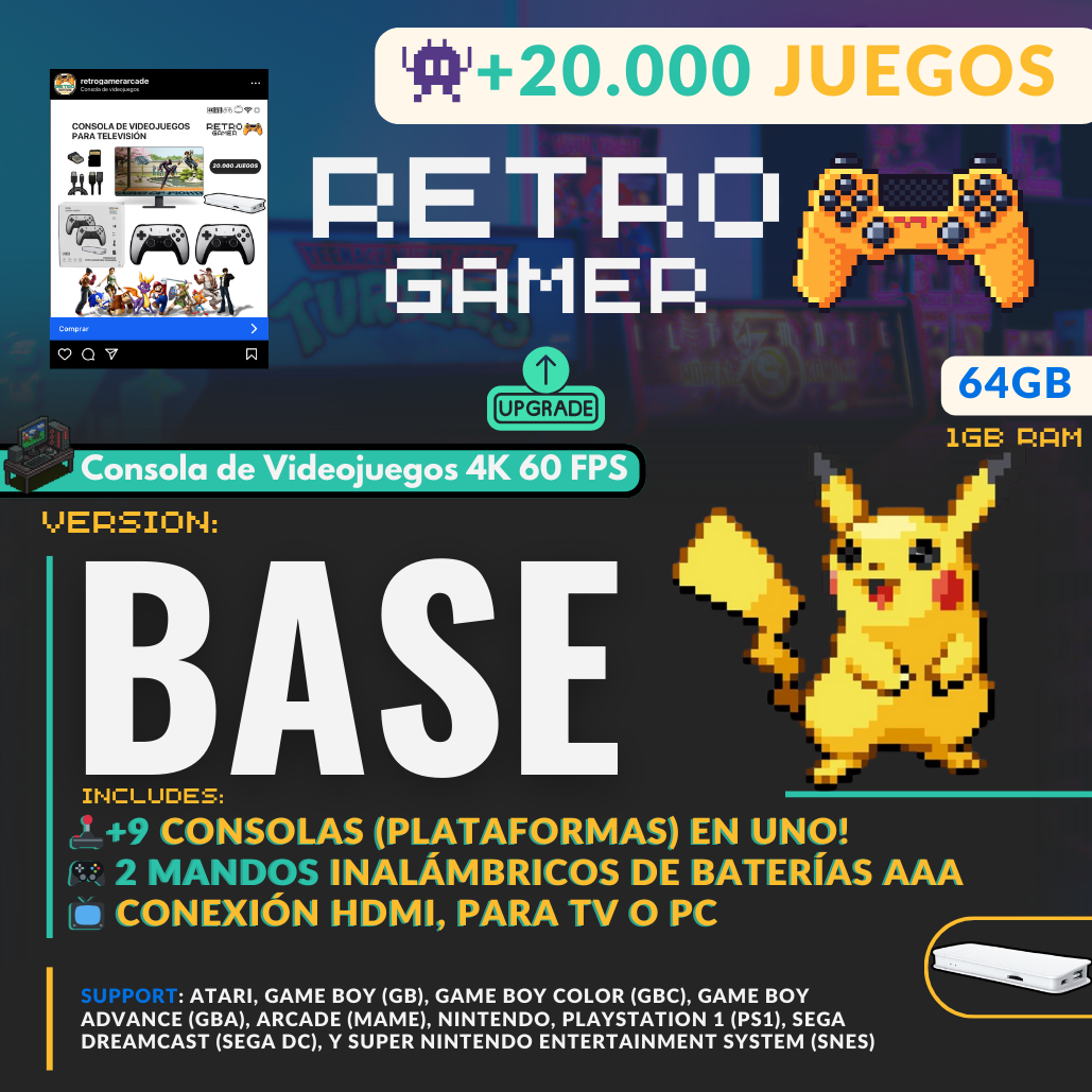 BUY Video Game Consoles | RetroGamer® Mexico - Official Store ...