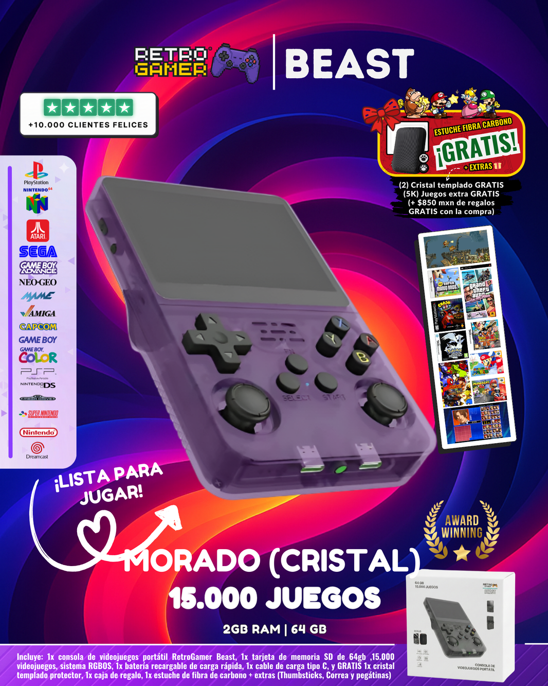 BUY Video Game Consoles | RetroGamer® Mexico - Official Store – RetroGamer™